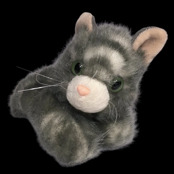 Aurora | Toys | Aurora Tot Plush Cat Grey White Tabby Kitten 6 Mini ...